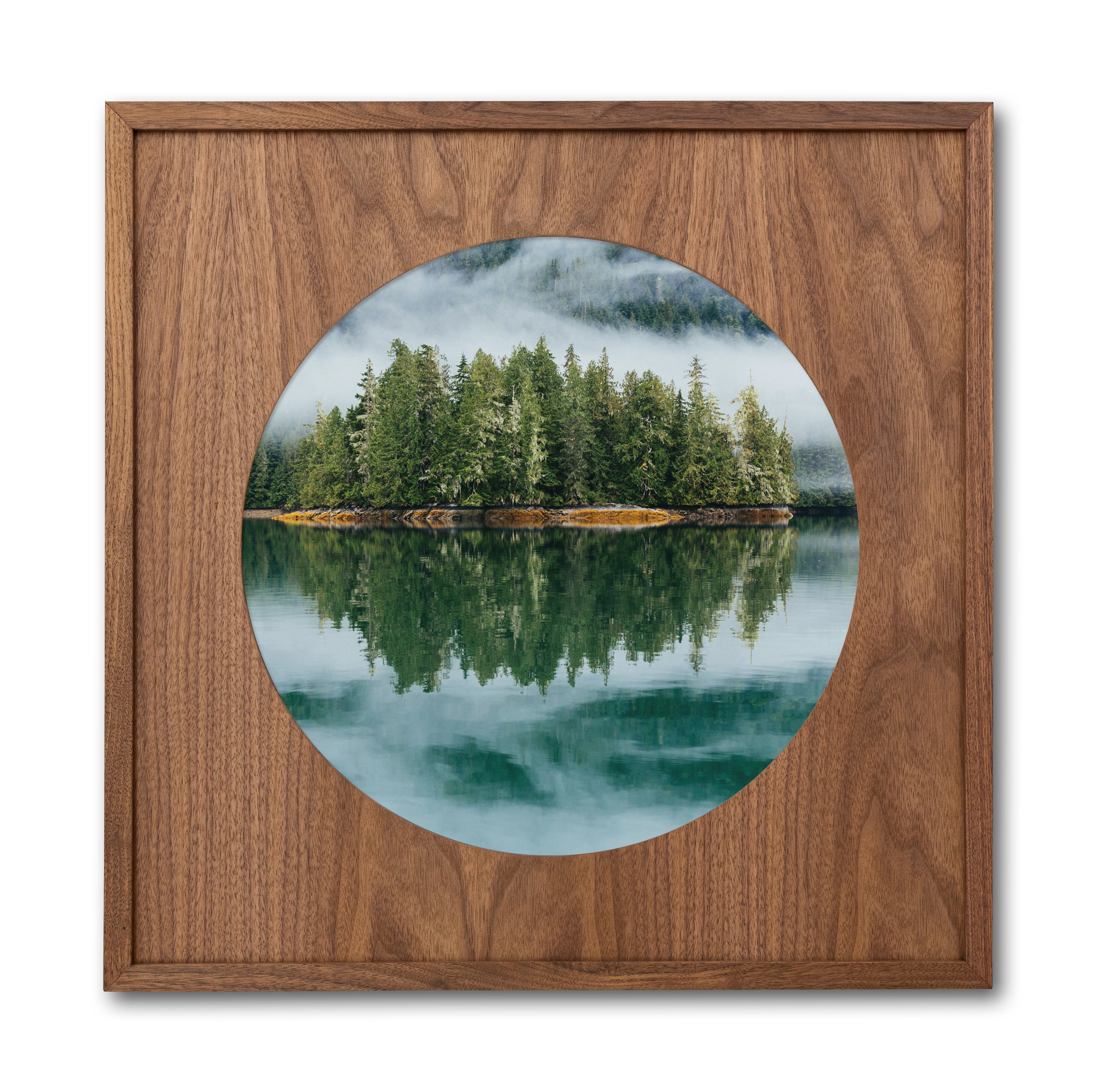 EVERGREEN CIRCLE FRAME – JEREMY KORESKI GALLERY